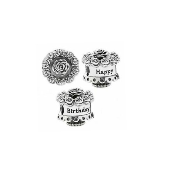 Pandora | Jewelry | Pandora Happy Birthday Cake Charm | Poshmark